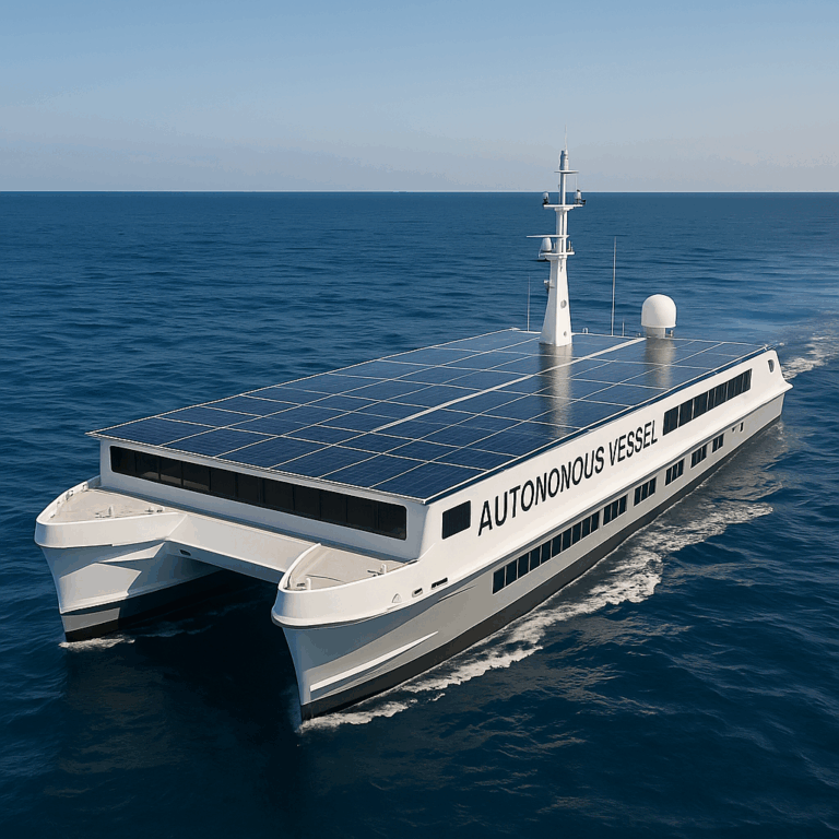 Autonomous offshore research vessel. - MBM-Shipdesign